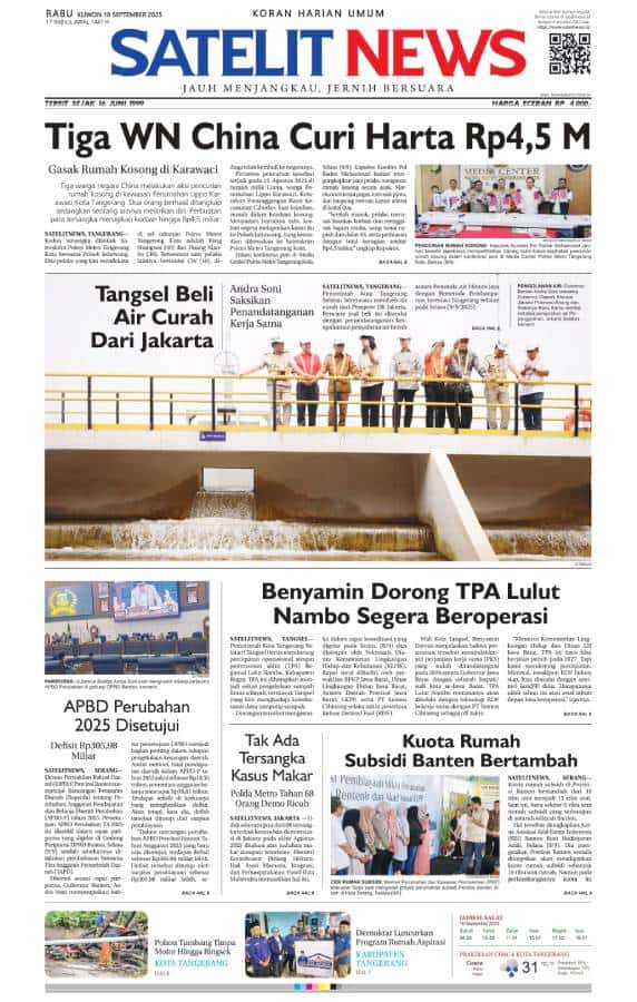 Rabu 10 September 2025